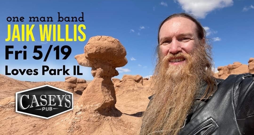 Jaik Willis at Casey's Pub - My Rockford Guide