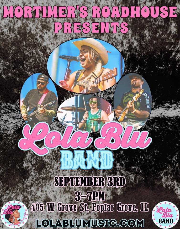 Lola Blu Band @ Mortimer's Roadhouse - My Rockford Guide